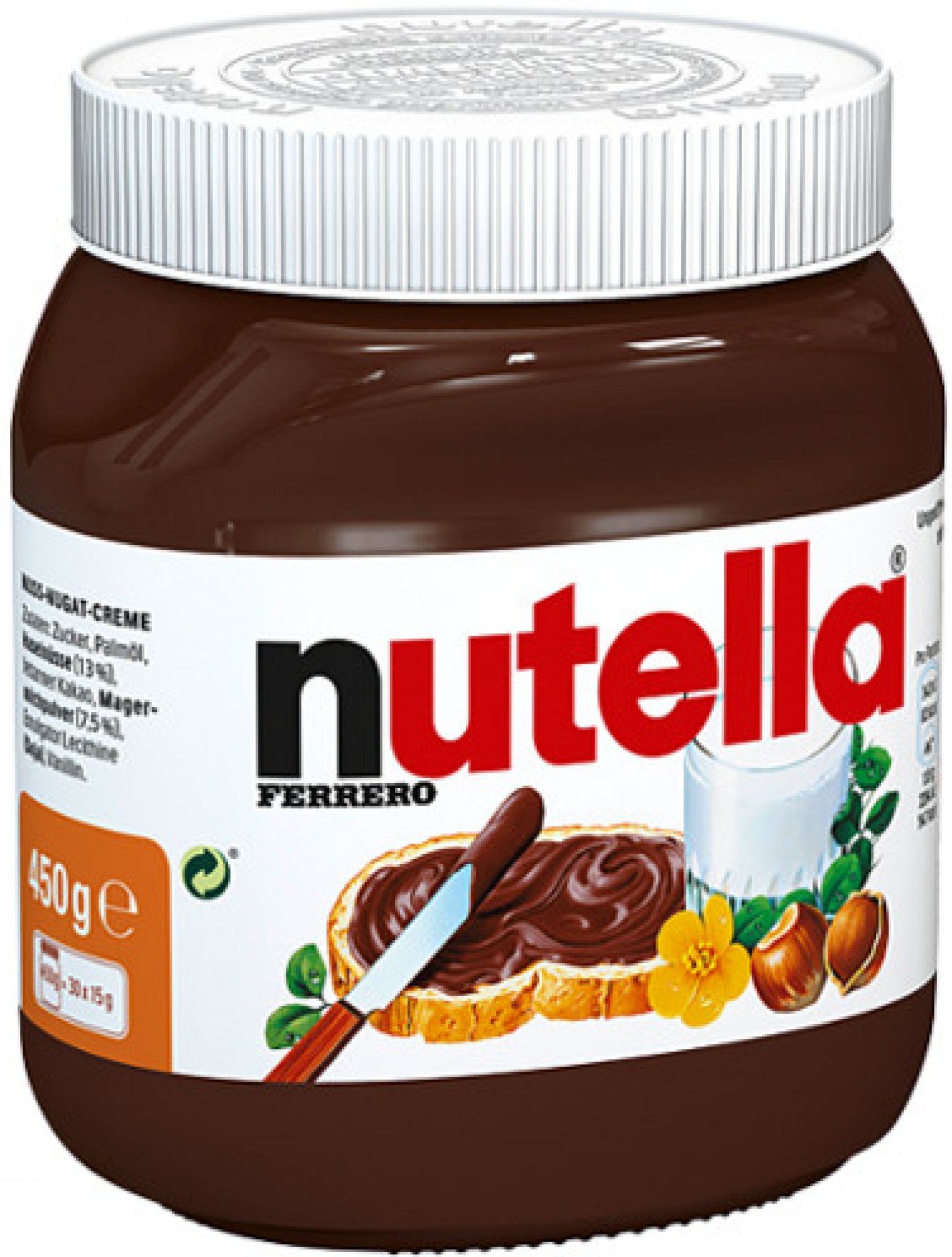 Ferrero Nutella 450 g | Lupex Natur s.r.o.